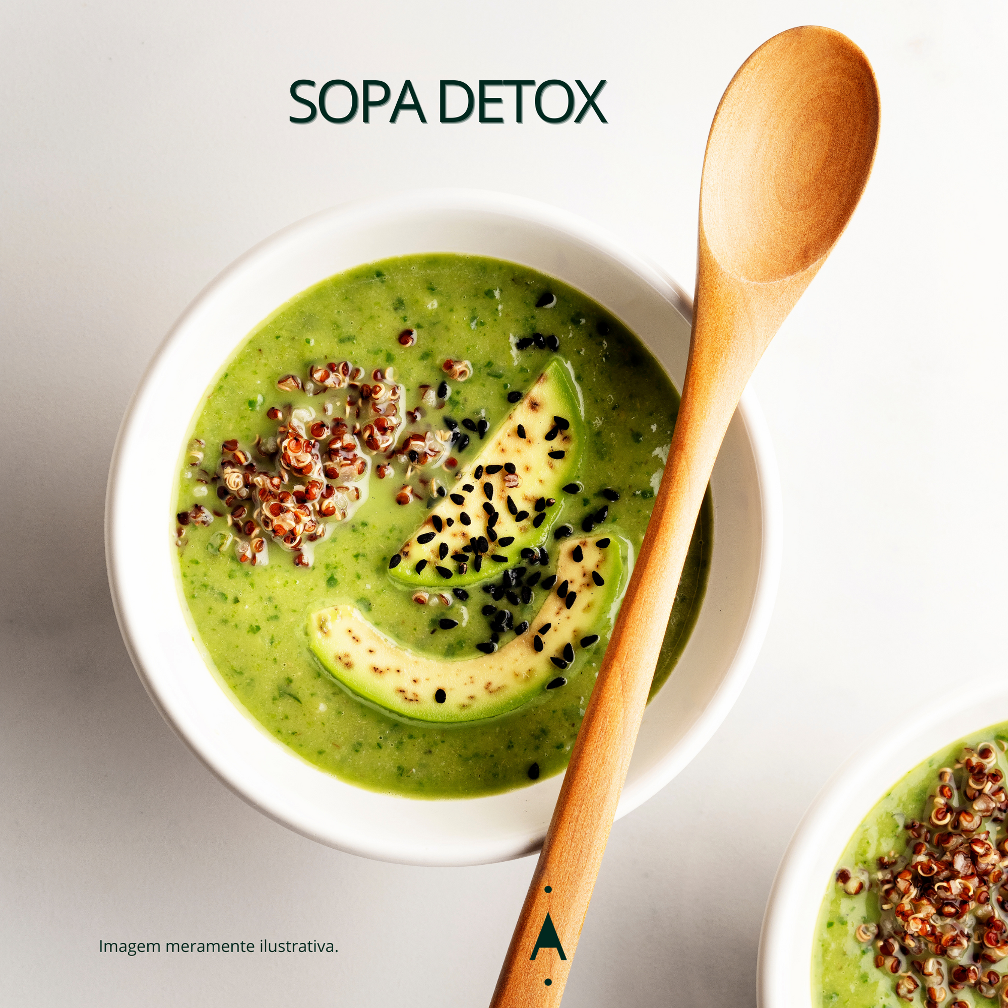 Receitas saudáveis e simples Sopa Detox